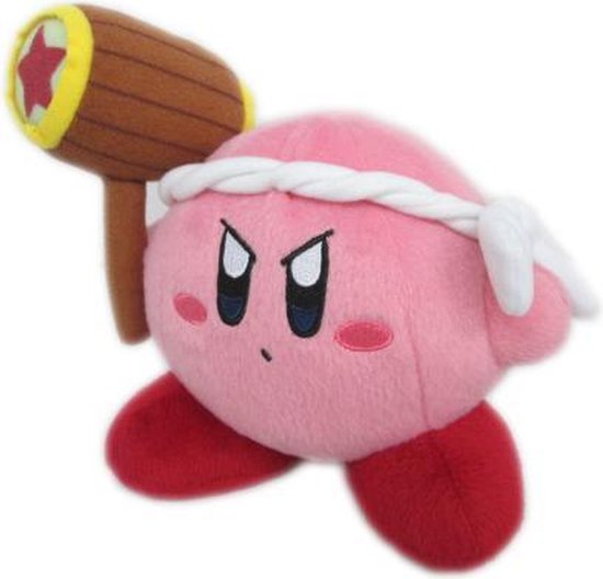 Figurines NINTENDO - SUPER MARIO - KIRBY HAMMER PLush 15 Cm | bol.com