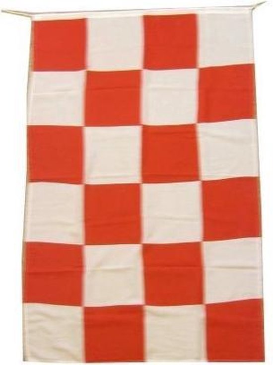 Vlag de luxe Brabant rood/wit 150x90cm | bol