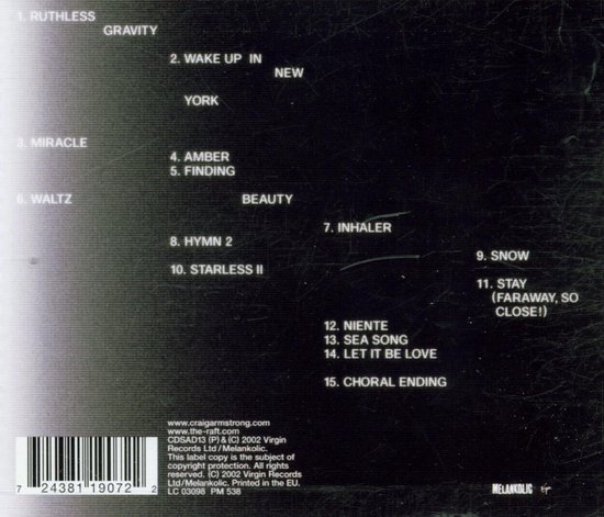 As If To Nothing, Craig Armstrong | CD (album) | Muziek | bol.com