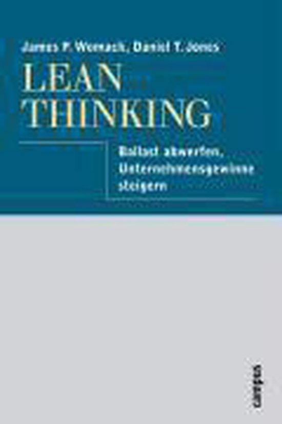 Lean Thinking, Daniel T. Jones | 9783593375618 | Boeken | bol