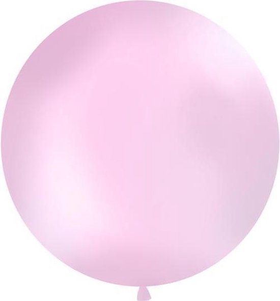 Reuzeballon 1 meter, Pastel roze | bol