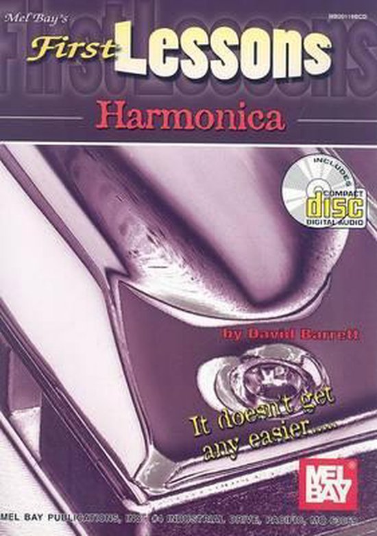 First Lessons Harmonica, Barrett David | 9780786665877 | Boeken | bol