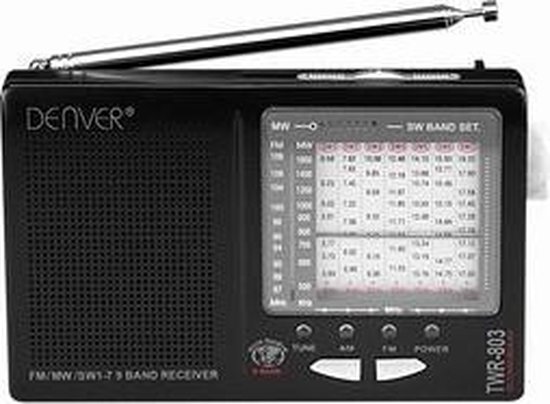 Denver Electronics TWR-803 radio Zwart | bol