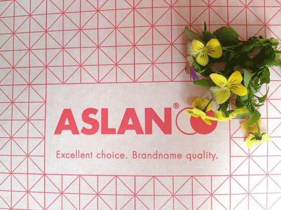 5 meter ASLAN plakfolie x 45 cm breed dubbelzijdige klevend folie voor ...