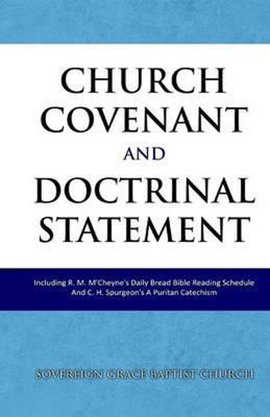 Church Covenant and Doctrinal Statement | 9781534637580 | Sovereign ...