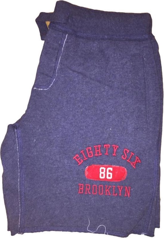 Eighty Six Short lang model Melee Blauw | bol.com