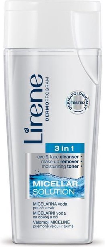 Lirene Face and Eye Cleanser Micellar solution 3 in 1 200ml. | bol.com