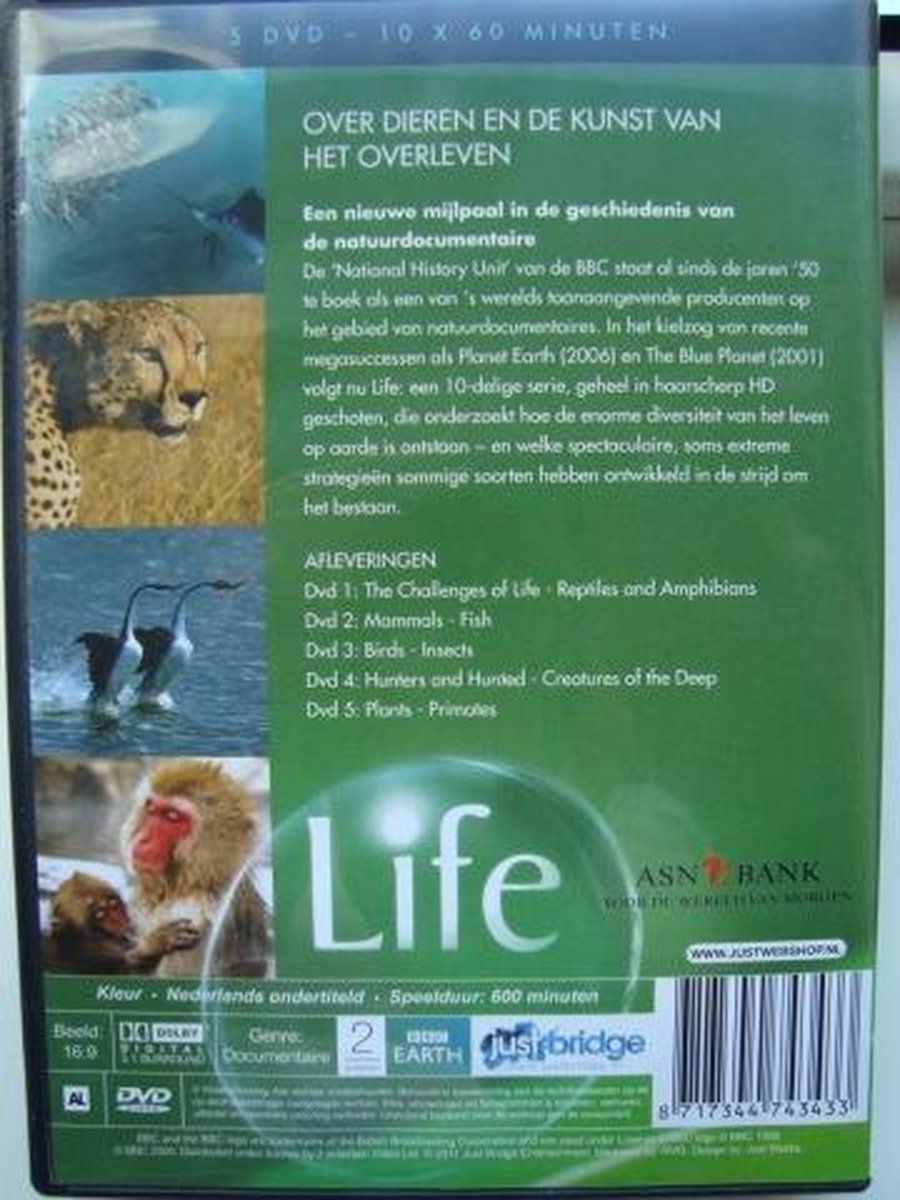 BBC Earth - Life (Dvd) | Dvd's | bol