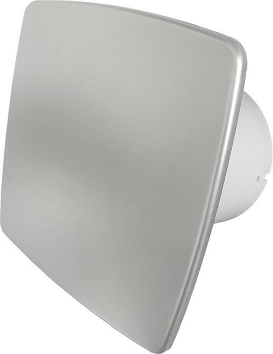 Pro Design badkamer/toilet ventilator - standaard - Ø100mm - rvs Bold ...
