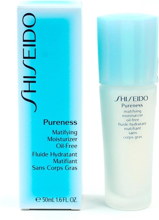 Shiseido - Pureness Matifying Moisturizer Oil-Free 50 Ml | bol