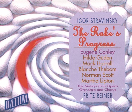 Igor Stravinsky: The Rake's Progress | 8011570900036 | Boeken | bol
