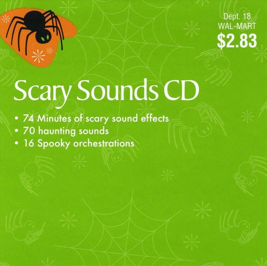 Scary Sounds CD, various artists | CD (album) | Muziek | bol.com