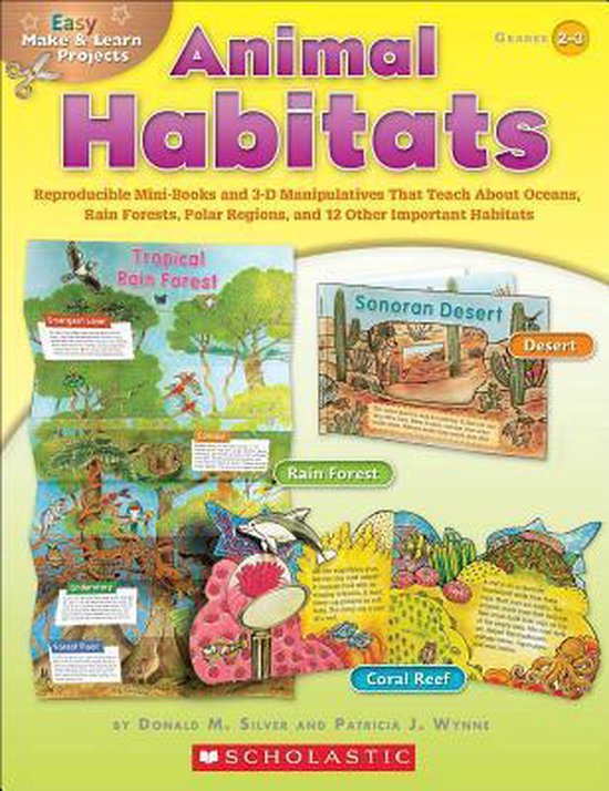 Animal Habitats, Grades 2-3 | 9780439453370 | Donald Silver | Boeken ...