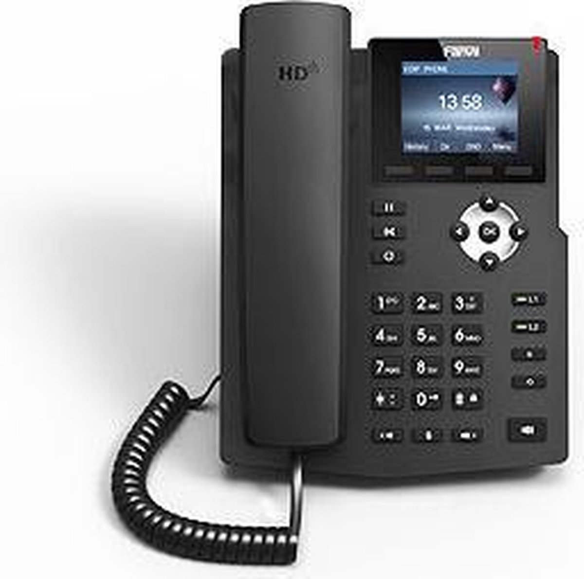 Fanvil X3SP - VoIP telefoon - Antwoordapparaat - Zwart | bol.com
