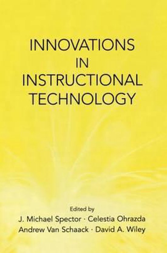 Innovations in Instructional Technology | 9780415648561 | J. Michael Spector | Boeken | bol