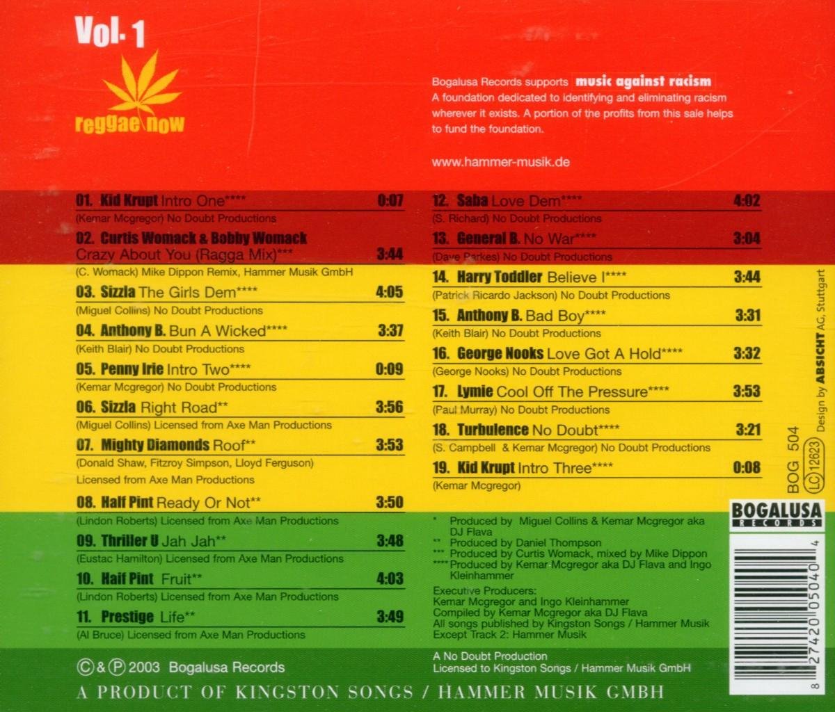 Various Artists - Reggae Now Vol. 1 (CD), various artists | Muziek ...