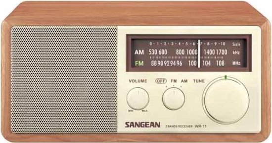 Sangean WR-11 - Tafel radio - Walnoot | bol