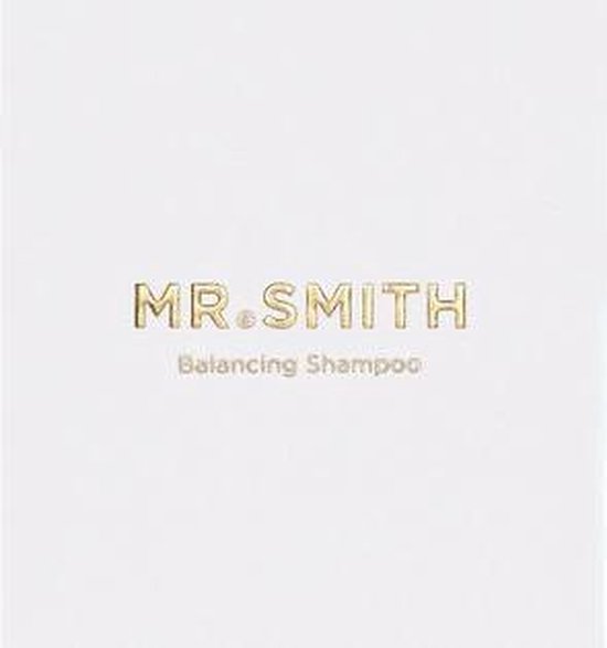 Mr. Smith Balancing Shampoo - 275 ml- Normale shampoo - Voor Alle ...
