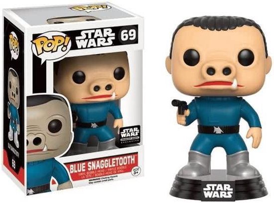 Funko Pop! Star Wars Blue SnaggleTooth #69 - Smuggler's Bounty ...