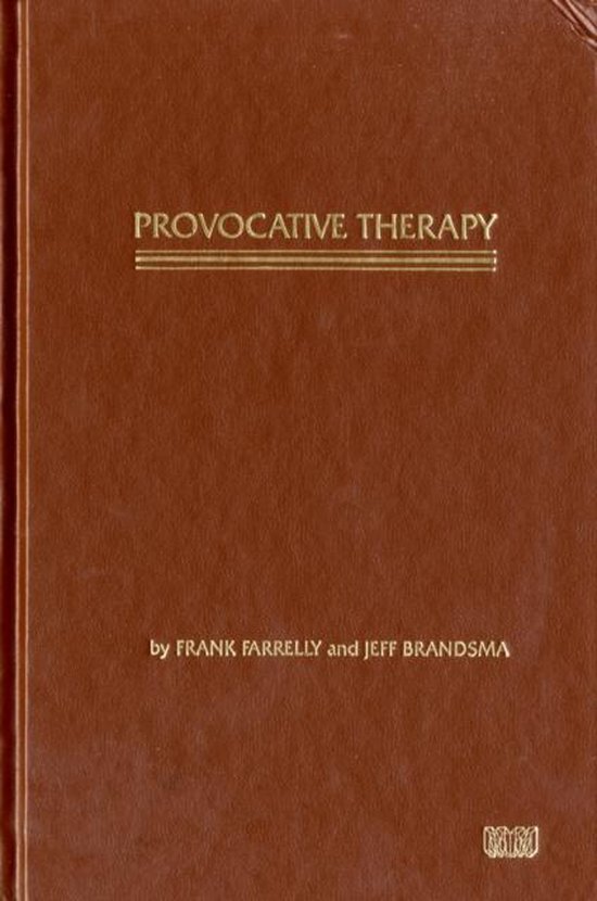 Provocative Therapy | 9780916990039 | Frank Farrelly | Boeken | bol