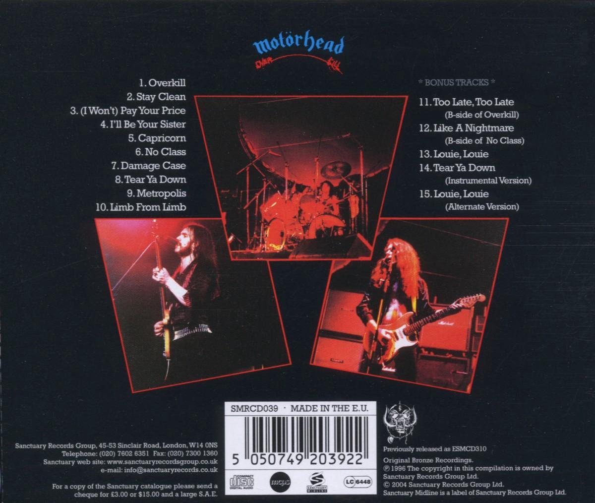 Overkill, Motorhead | CD (album) | Muziek | bol.com