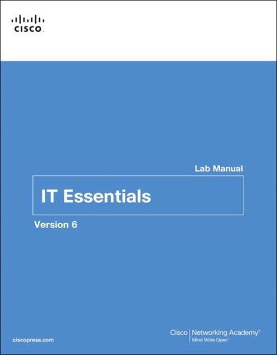 IT Essentials Lab Manual, Version 6 | 9781587133541 | Cisco Networking ...