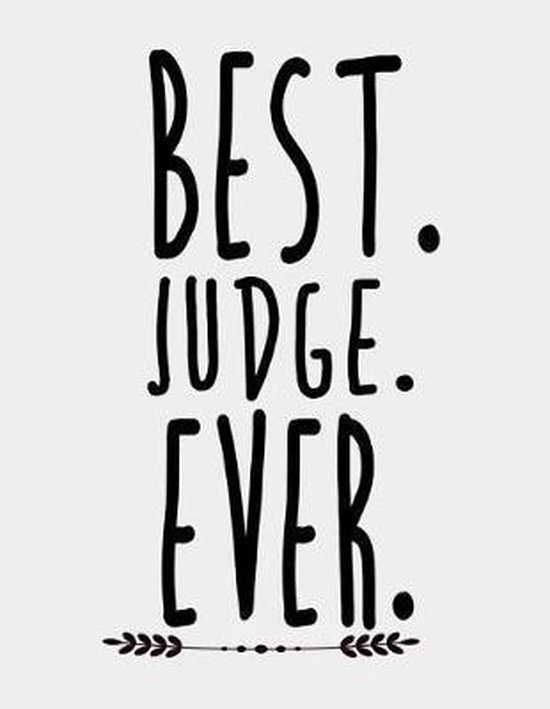 Best Judge Ever, Sparky J Publishing | 9781096148944 | Boeken | bol.com