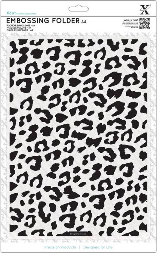 A4 Embossing Folder - Leopard Print | bol.com