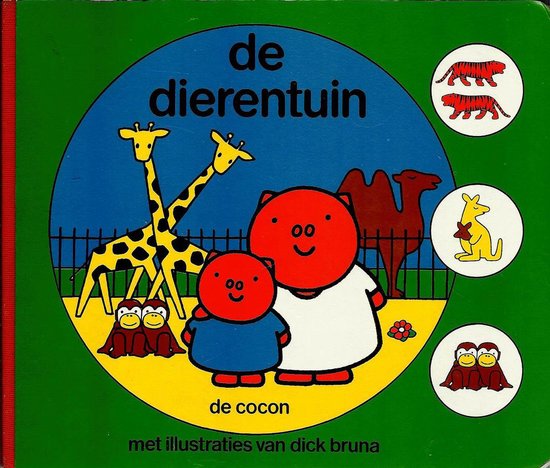 Dierentuin (kartonboek), Dick Bruna | 9789026918193 | Boeken | bol.com