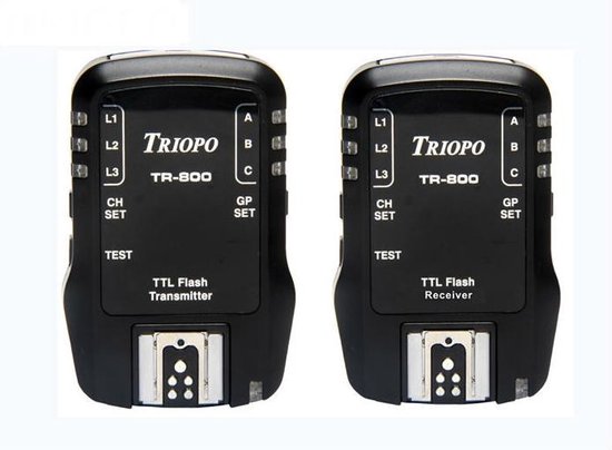 Triopo TR-800N TTL/ITTL trigger set Nikon | bol