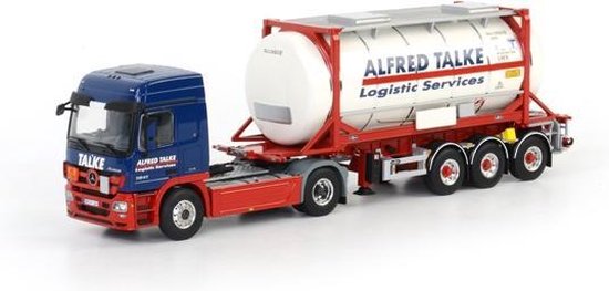 WSI models MERCEDES Actros Swap Body Tank Container Alfred Talke | bol