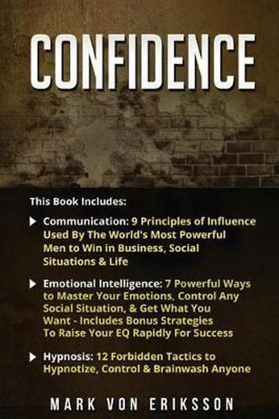 Human Psychology- Confidence, Mark Von Eriksson | 9781546483229 ...