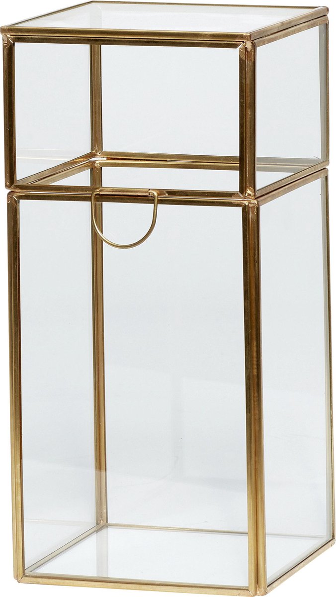 Tall glass box large | bol.com