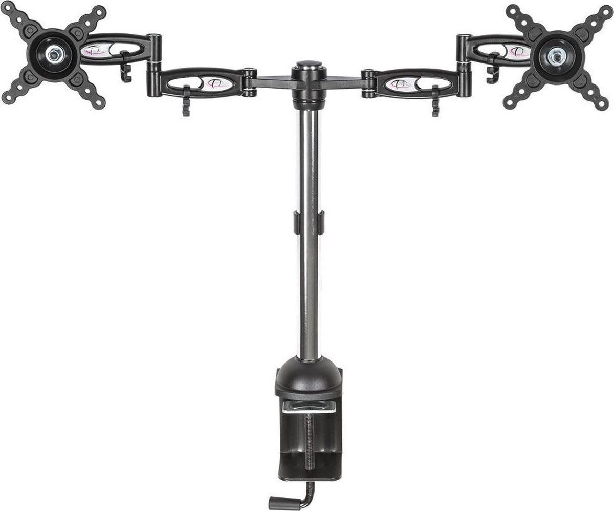 Duo monitorarm voor TFT LCD monitor steun arm 401414 | bol