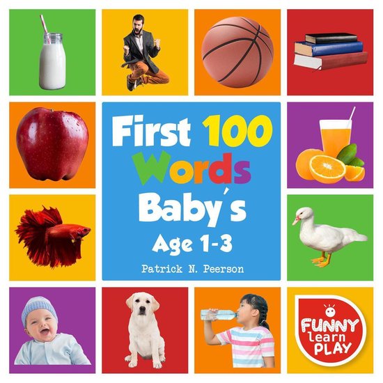 First 100 Books 2 - First 100 Words Baby's age 1-3 for Bright Minds ...