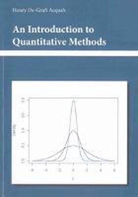 An Introduction to Quantitative Methods, Acquah, Henry De-Graft ...