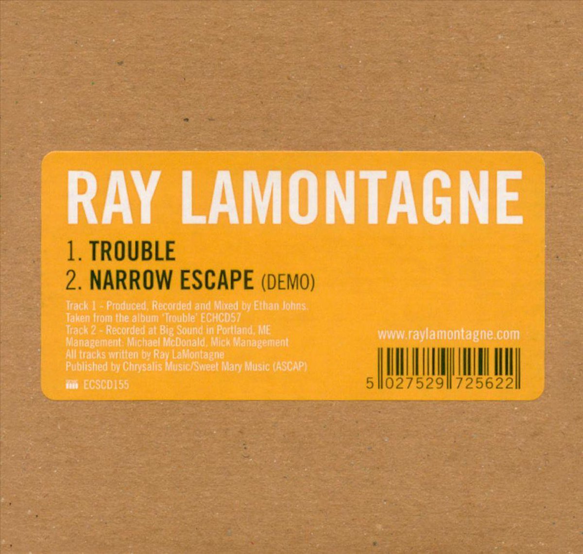 Trouble, Ray LaMontagne | CD (album) | Muziek | bol