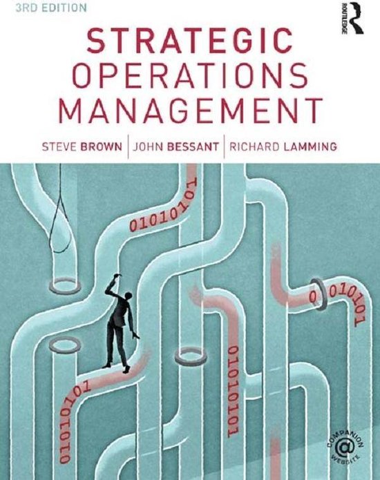 Strategic Operations Management (ebook), Steve Brown | 9781136159701 ...