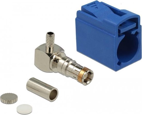 Fakra c Jack 90 ° voor krimpen | bol