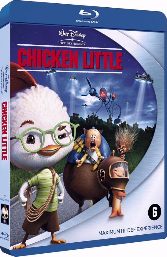 Chicken Little (Blu-ray) (Blu-ray), Zach Braff | Dvd's | bol