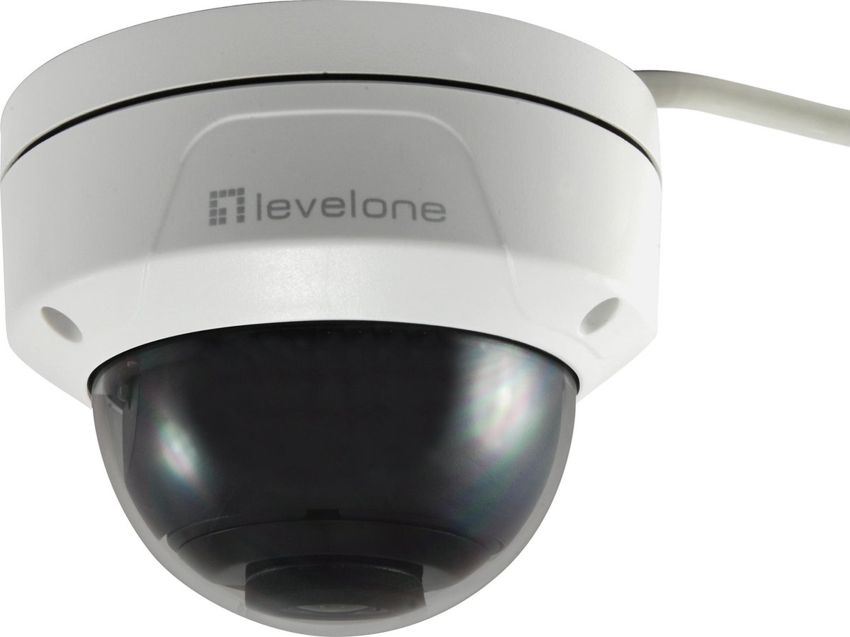 LevelOne FCS-3090 bewakingscamera Dome IP-beveiligingscamera Binnen & buiten 2560 x... | bol.com