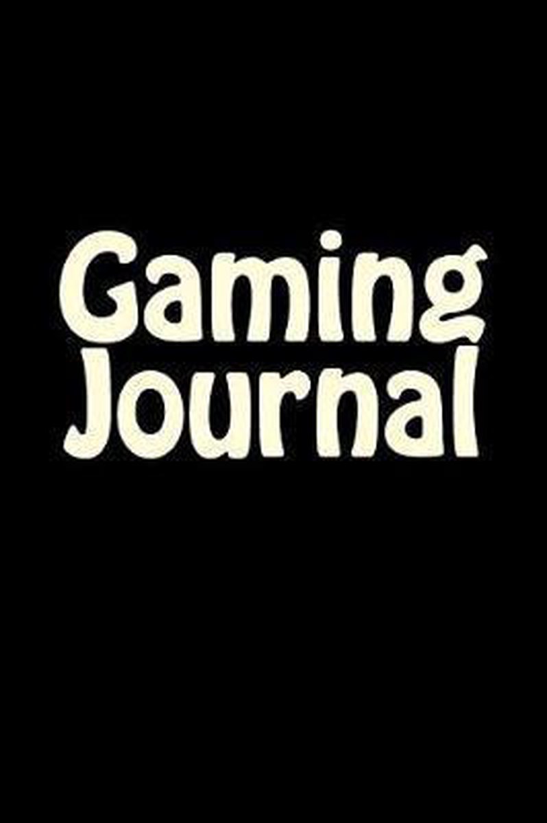 Gaming Journal, Marshall | 9781723239571 | Boeken | bol.com