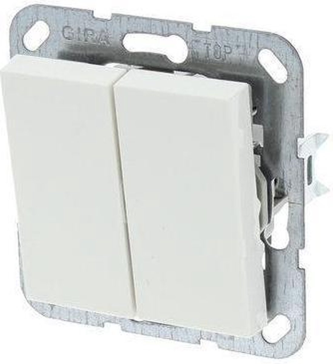 bol.com | Gira SY55 Serieschakelaar - Inbouw - Polarwit