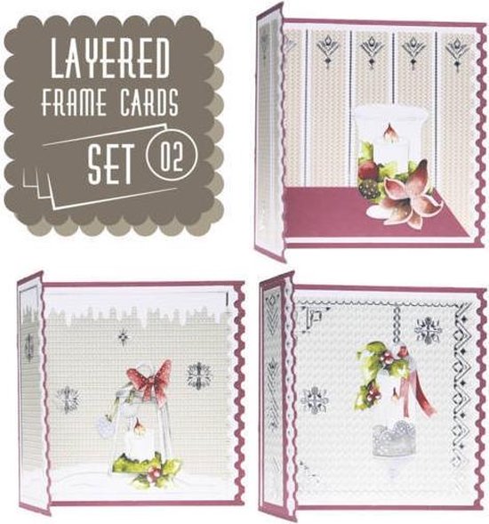 Layered Frame Cards SET 02 | bol