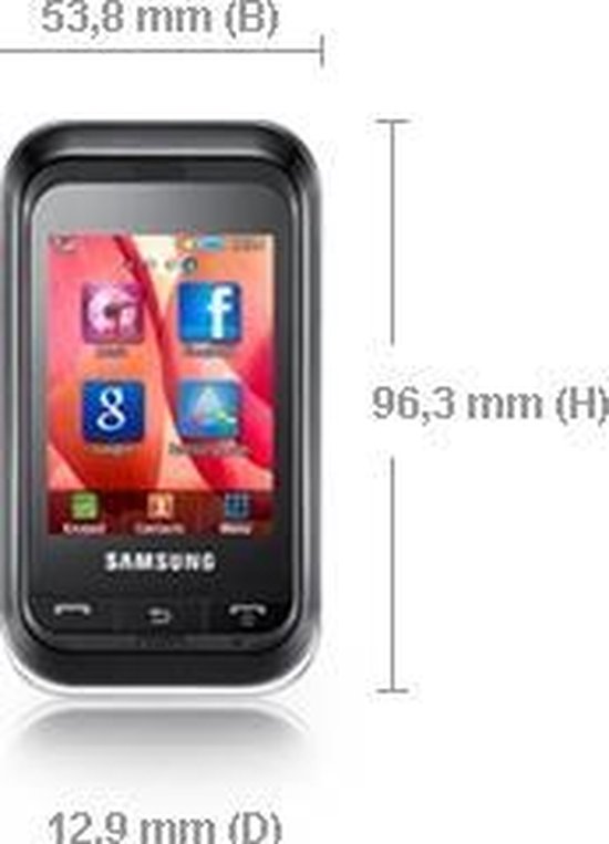 Samsung Star Mini (C3300) - Zwart | bol