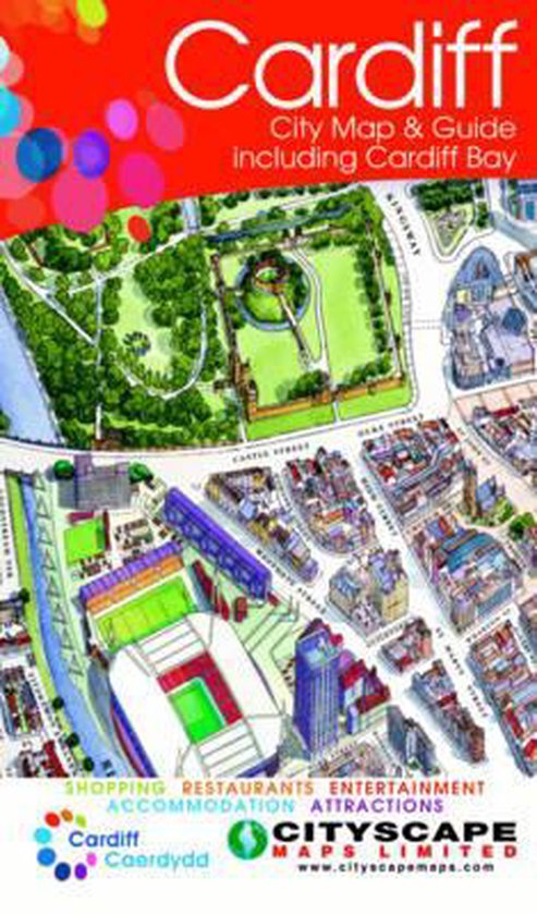 Cardiff City Map and Guide Including Cardiff Bay | 9781860800924 ...