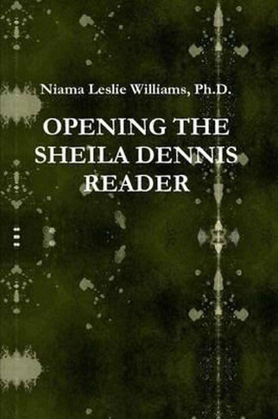 Opening the Sheila Dennis Reader, CEO/Founder Niama L. J. Williams ...