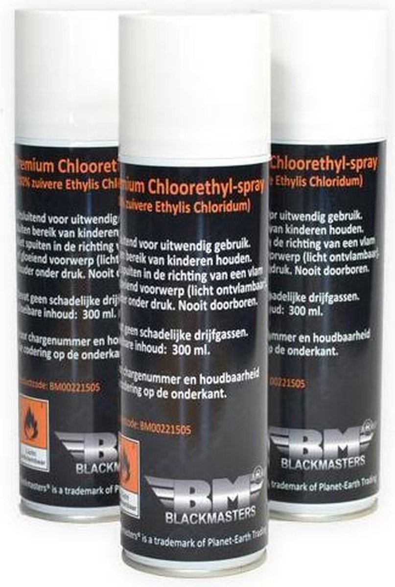 Blackmasters Premium Chloor-ethyl Spray 300 ml. | bol