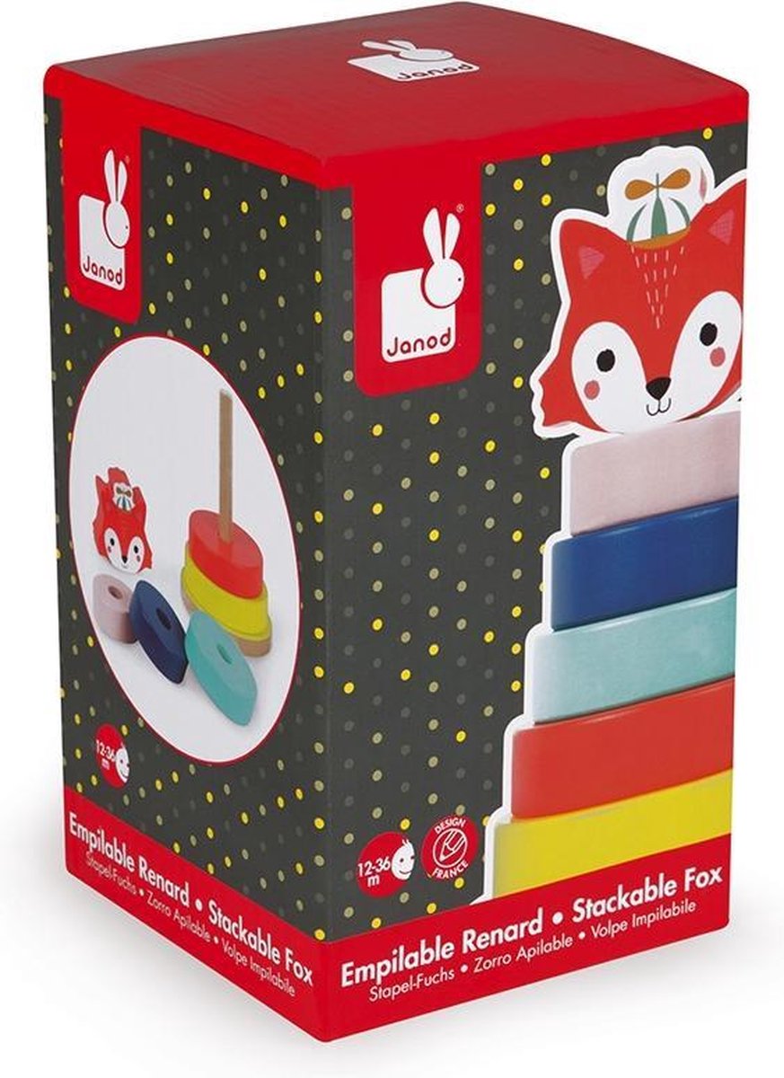 Baby forest - stapeltoren vos | bol.com