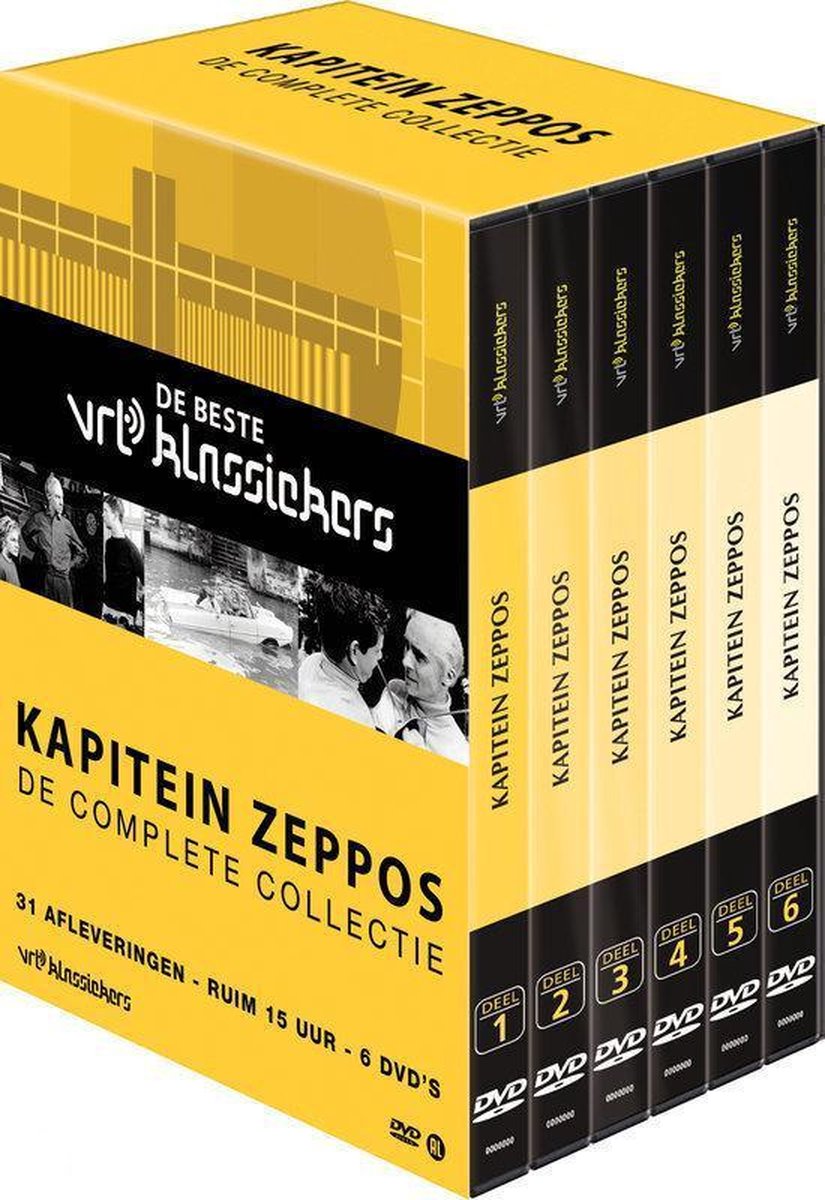Kapitein Zeppos - Complete Serie (Dvd), Raymond Bossaerts | Dvd's | bol